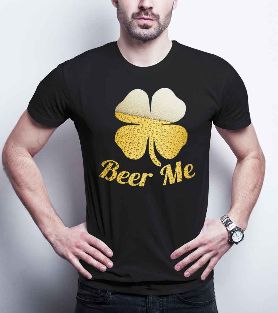 Beer Me Shamrock Bubbles T-Shirt