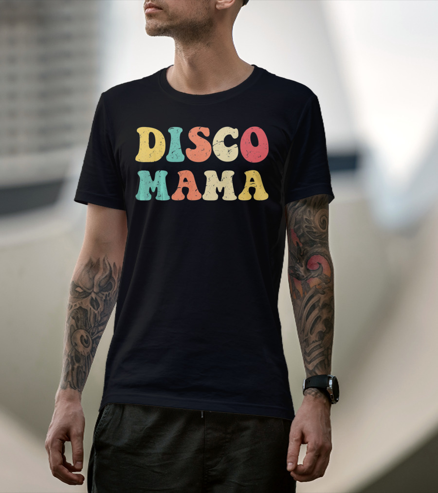 DISCO MAMA 1970s Disco Queen T-Shirt