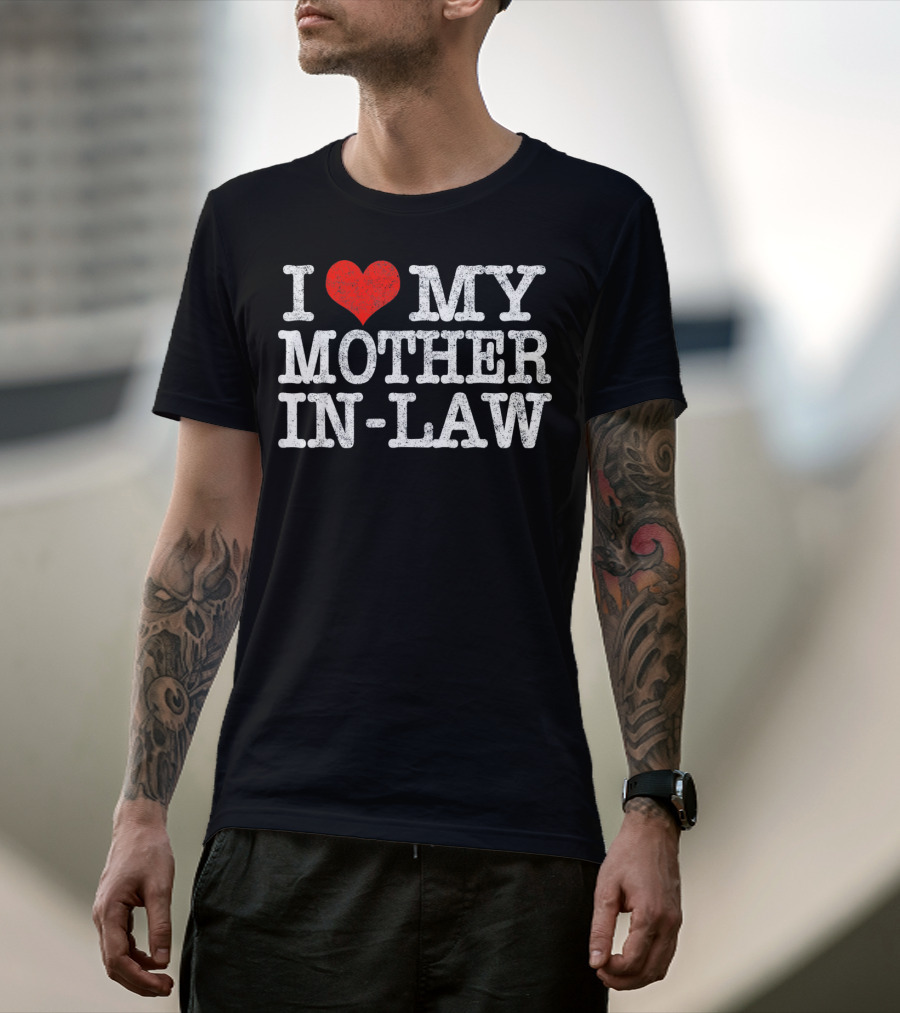 I Heart My Mother In-Law T-Shirt
