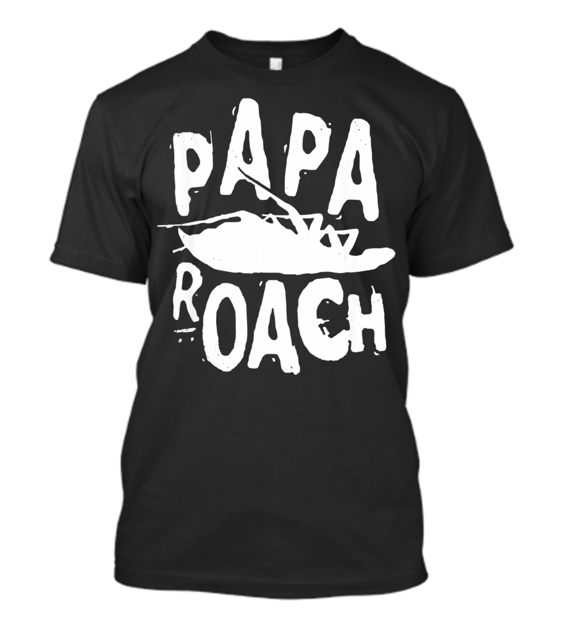 Papa Roach Classic Infest Logo White T-Shirt