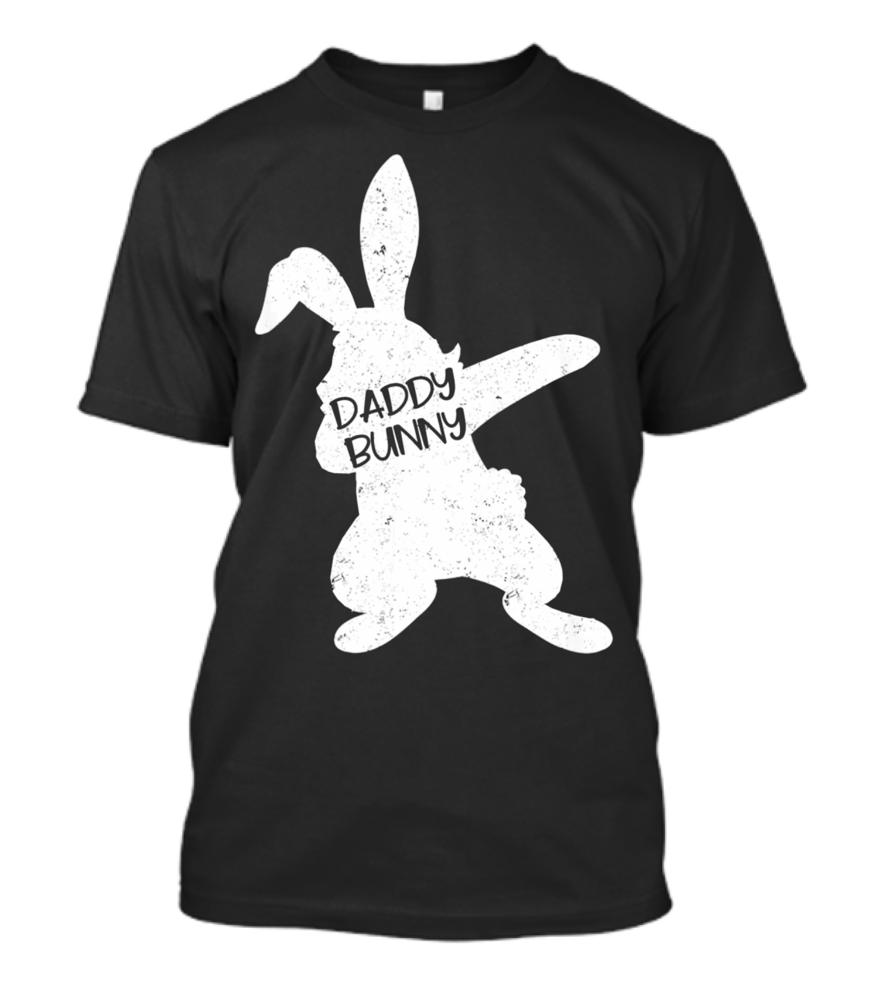 Daddy Bunny Dabbing Rabbit Cute Matching T-Shirt