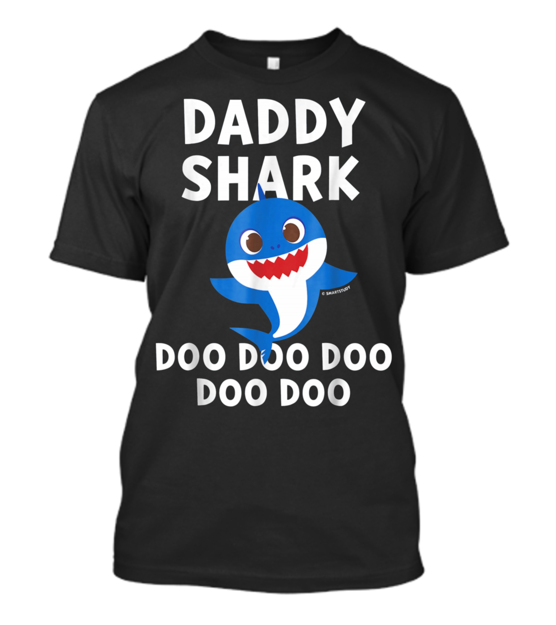 Daddy Shark Doo Doo Doo Doo Mens Pinkfong T-Shirt