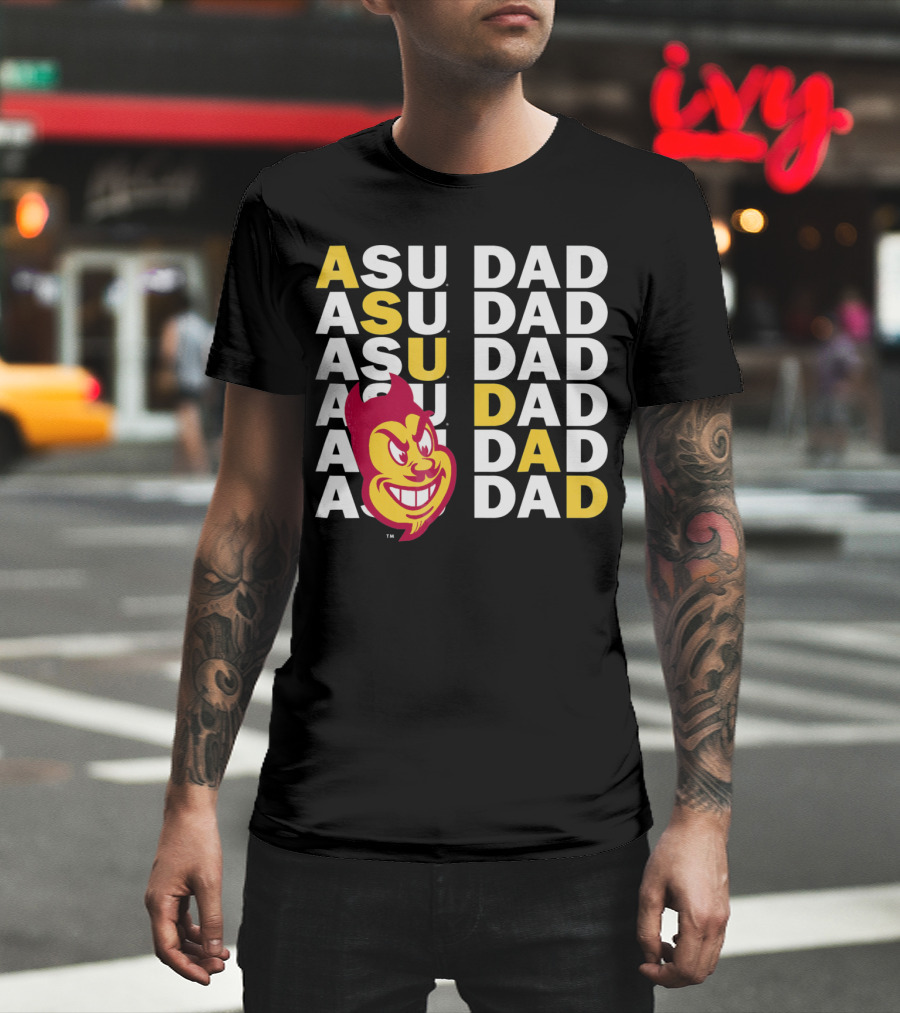 ASU Sun Devils Dad Arizona State University T-Shirt
