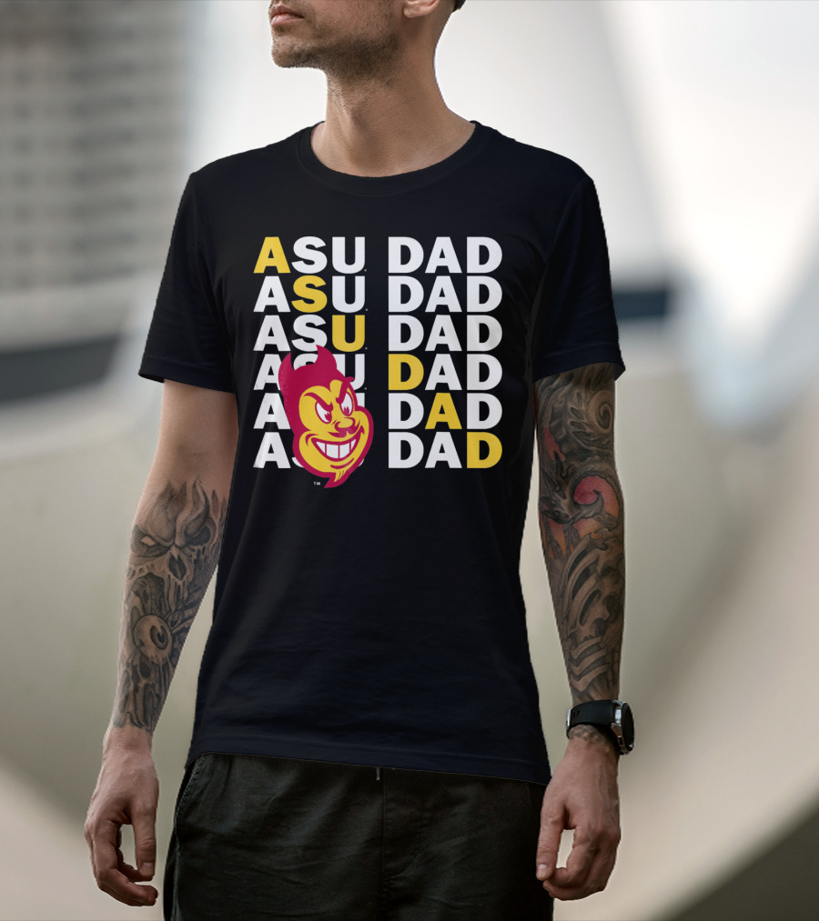 ASU Sun Devils Dad Arizona State University T-Shirt