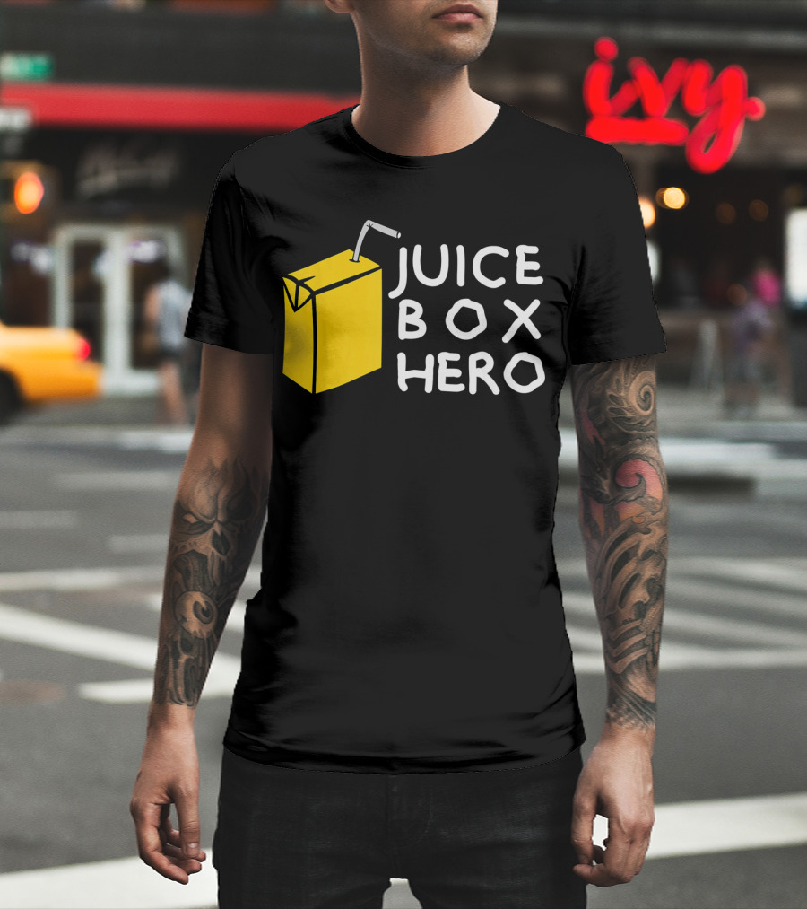 Juice Box Hero Type 1 Diabetes Awareness T-Shirt