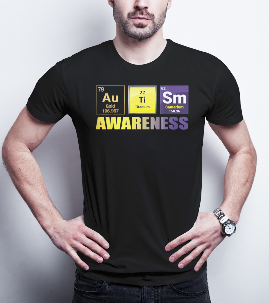 Au Ti Sm Awareness Elements T-Shirt