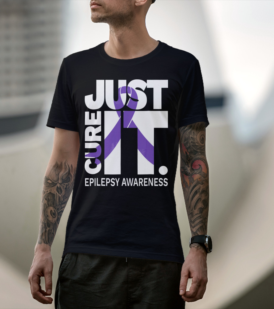 JUST CURE IT EPILEPSY AWARENESS T-Shirt