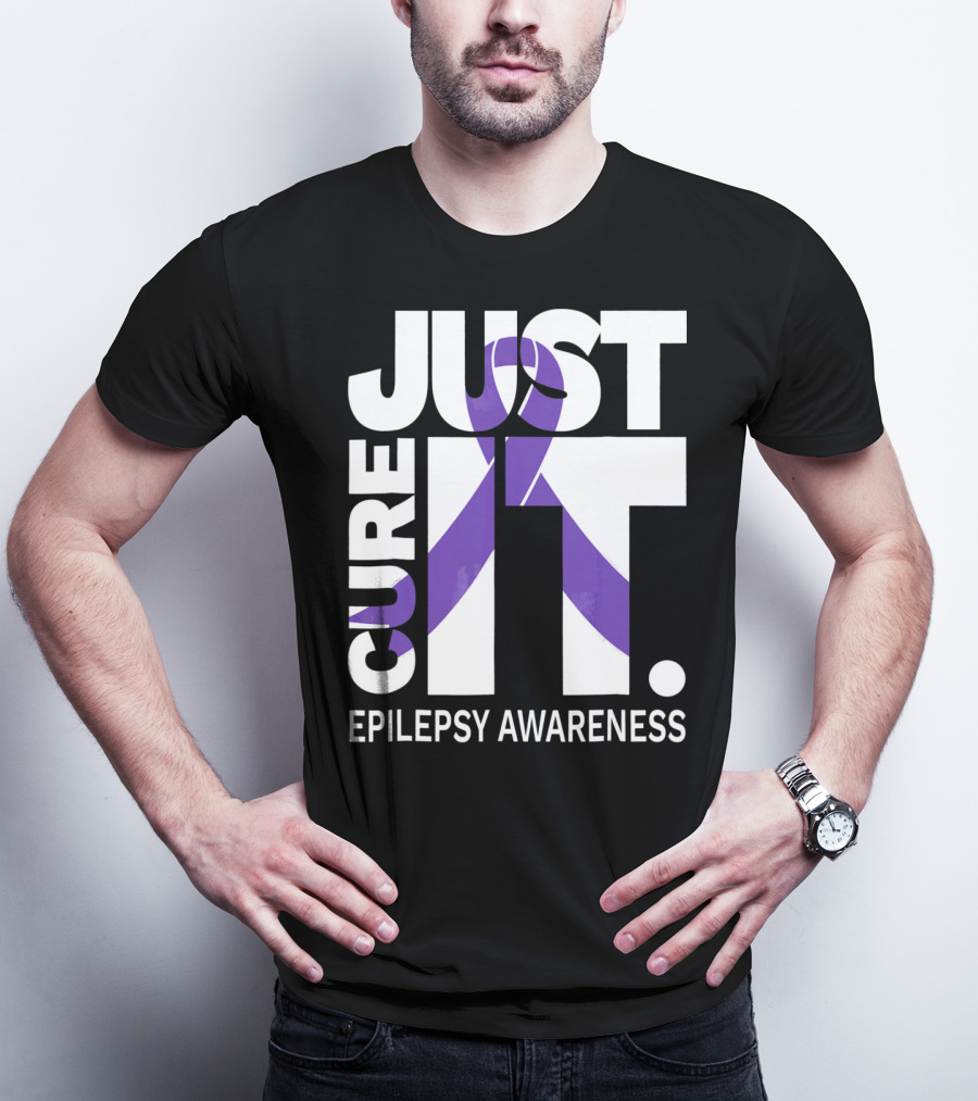 JUST CURE IT EPILEPSY AWARENESS T-Shirt
