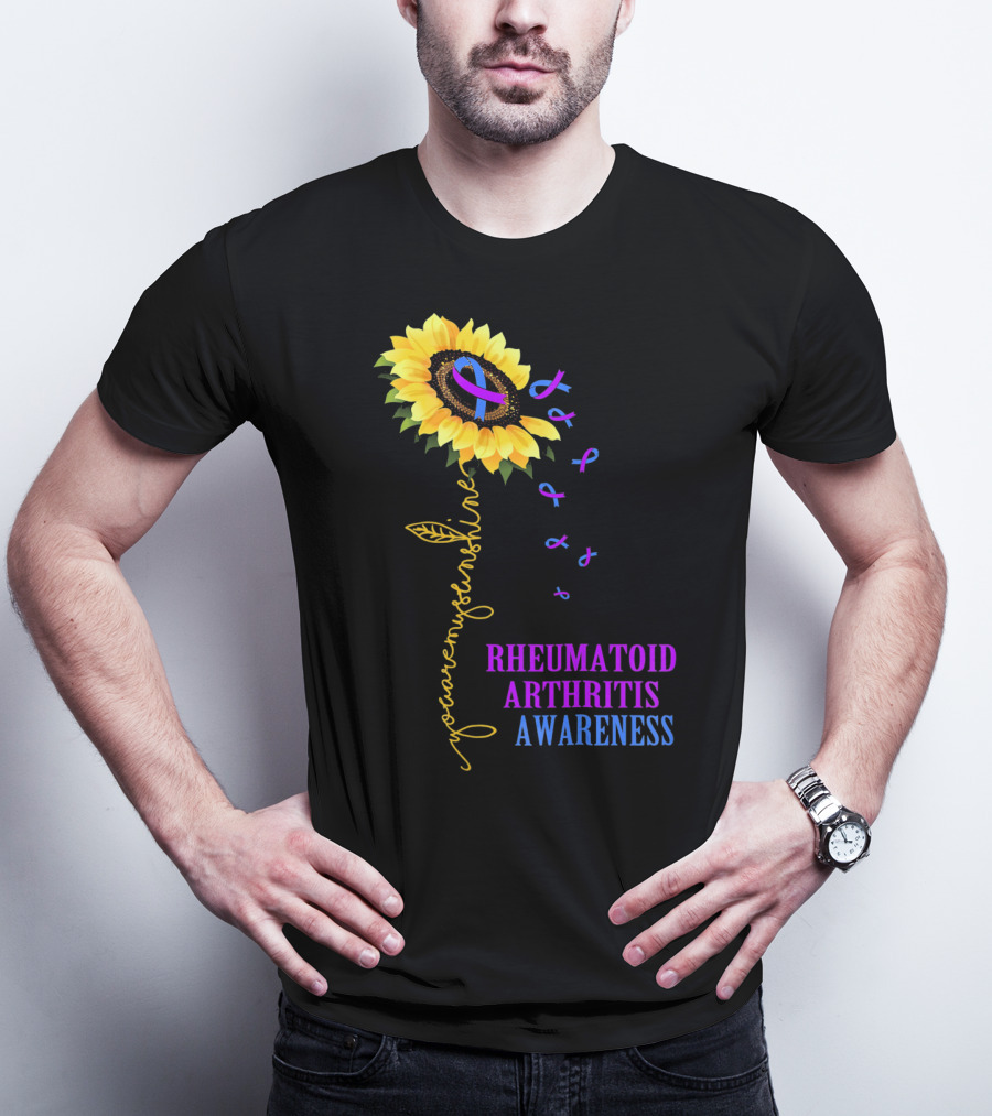 You Are My Sunshine Rheumatoid Arthritis Awareness T-Shirt