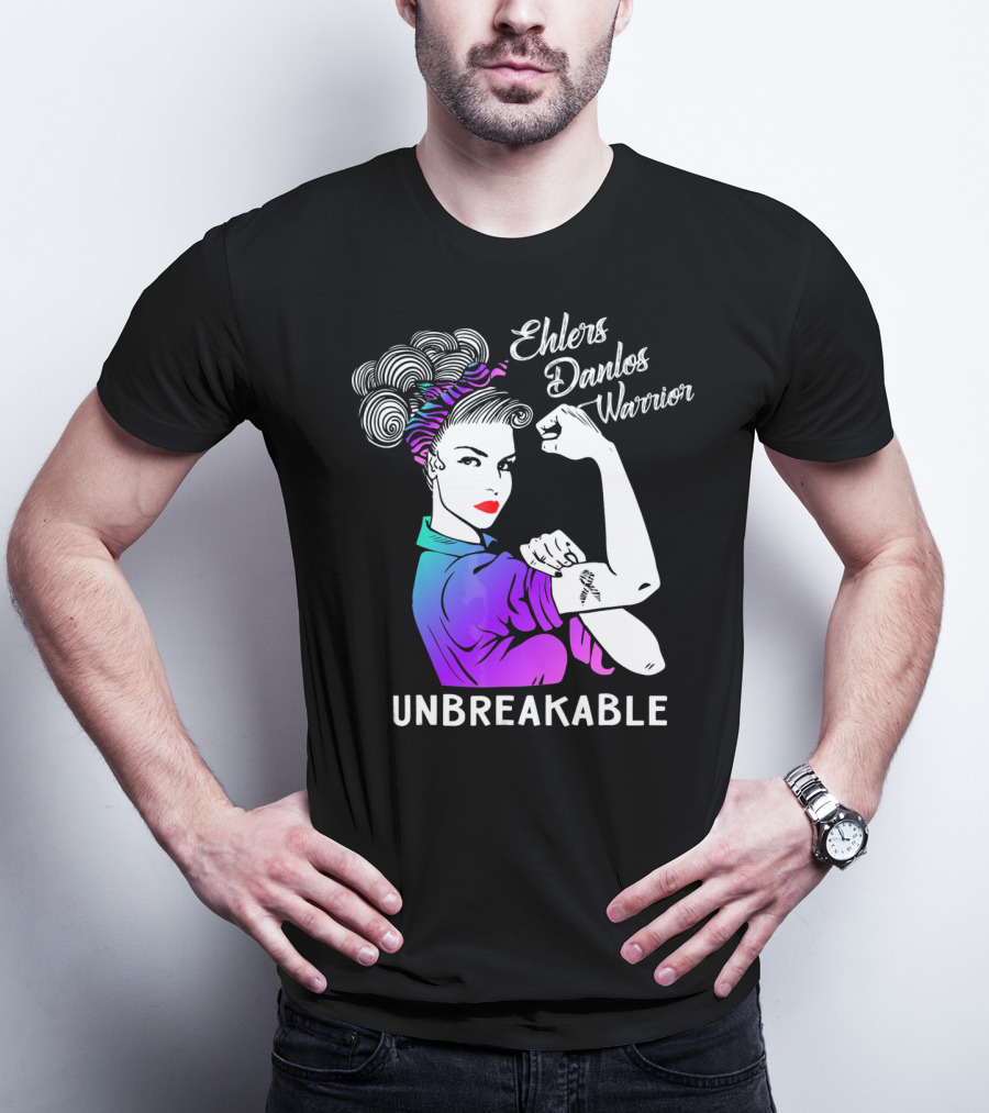 Ehlers Danlos Syndrome Warrior Unbreakable T-Shirt