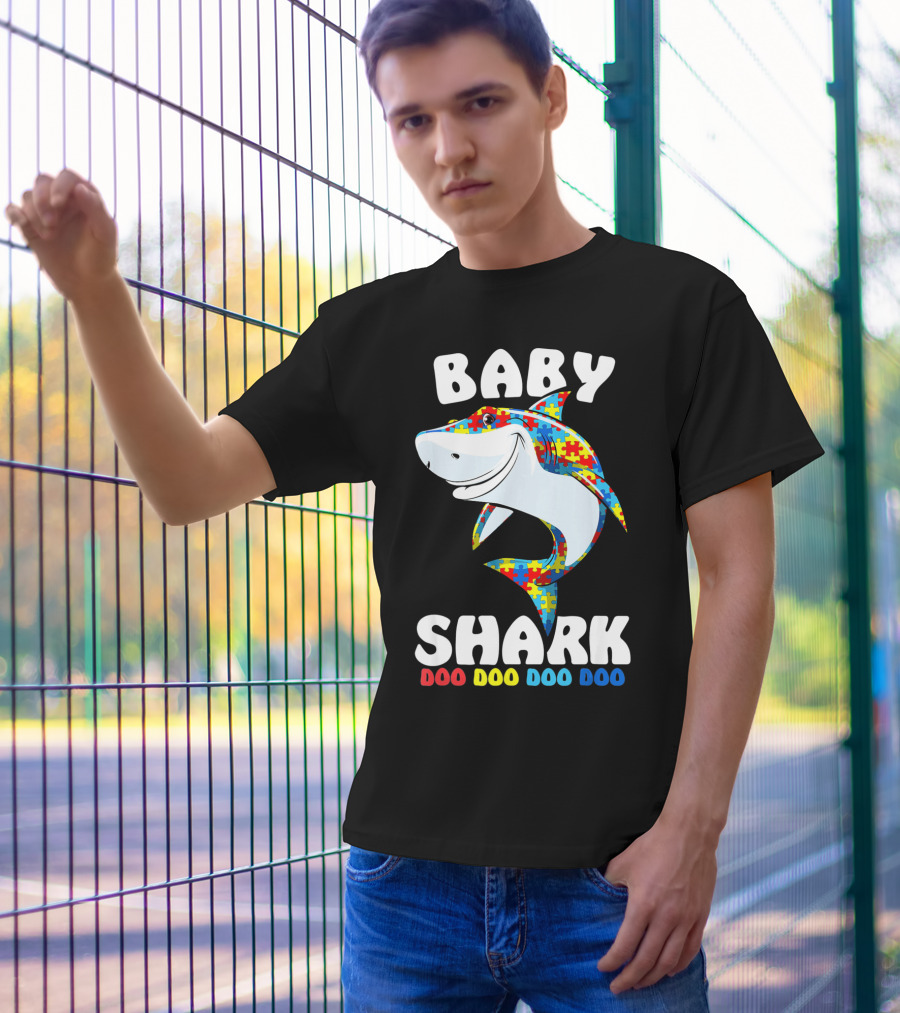 Baby Shark Doo Doo Doo Doo Puzzle Birthday T-Shirt
