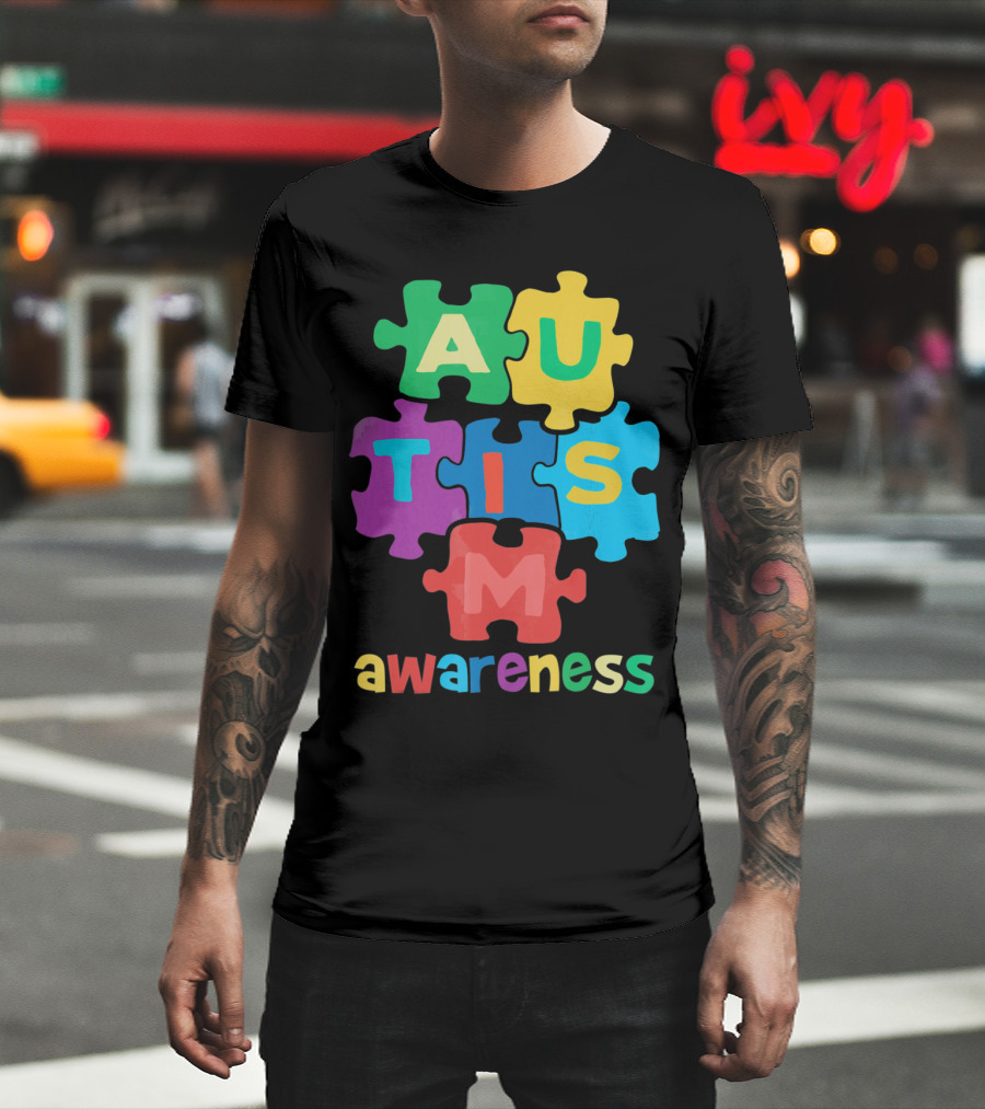 AUTISM Awareness Puzzles T-Shirt