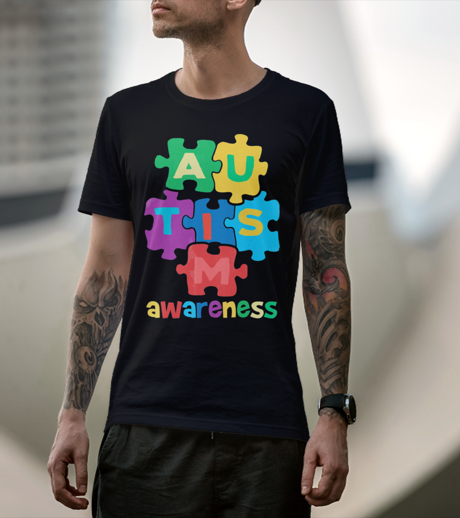 AUTISM Awareness Puzzles T-Shirt