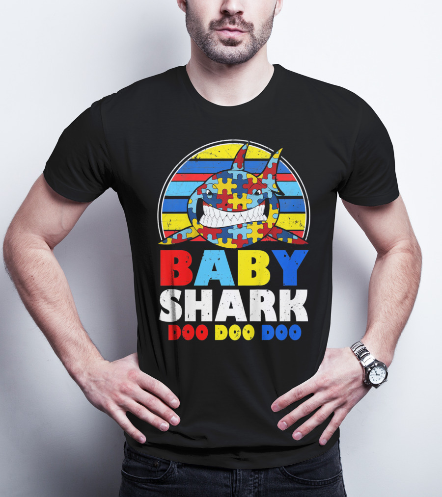 Baby Shark Doo Doo Doo Puzzle T-Shirt