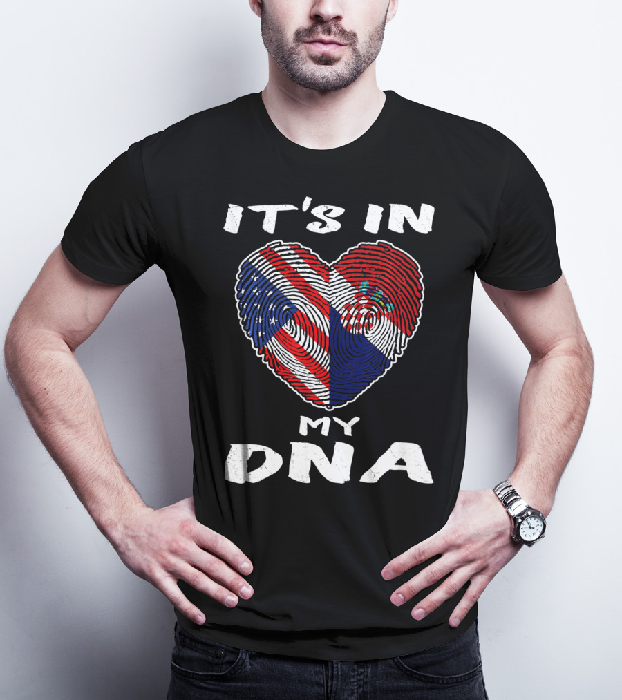 It's In My DNA Croatia Flag Heart Croatian Bira T-Shirt