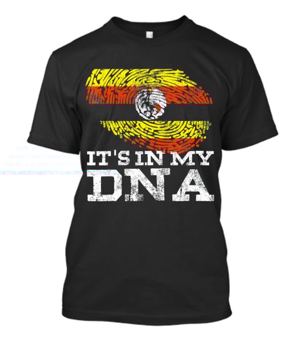 It's In My DNA Ugandan Flag Heritage Pride Africa T-Shirt