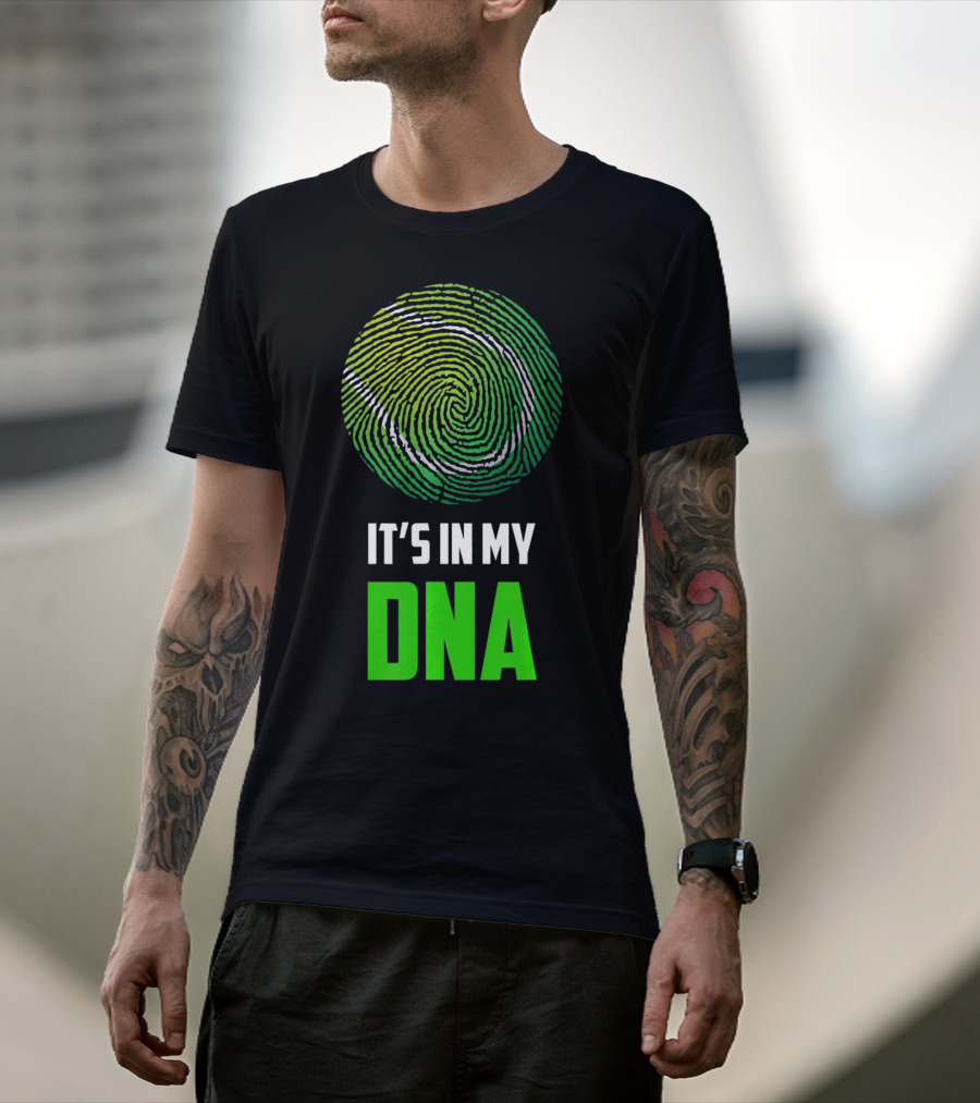 It's In My DNA Tennis Fingerprint T-Shirt