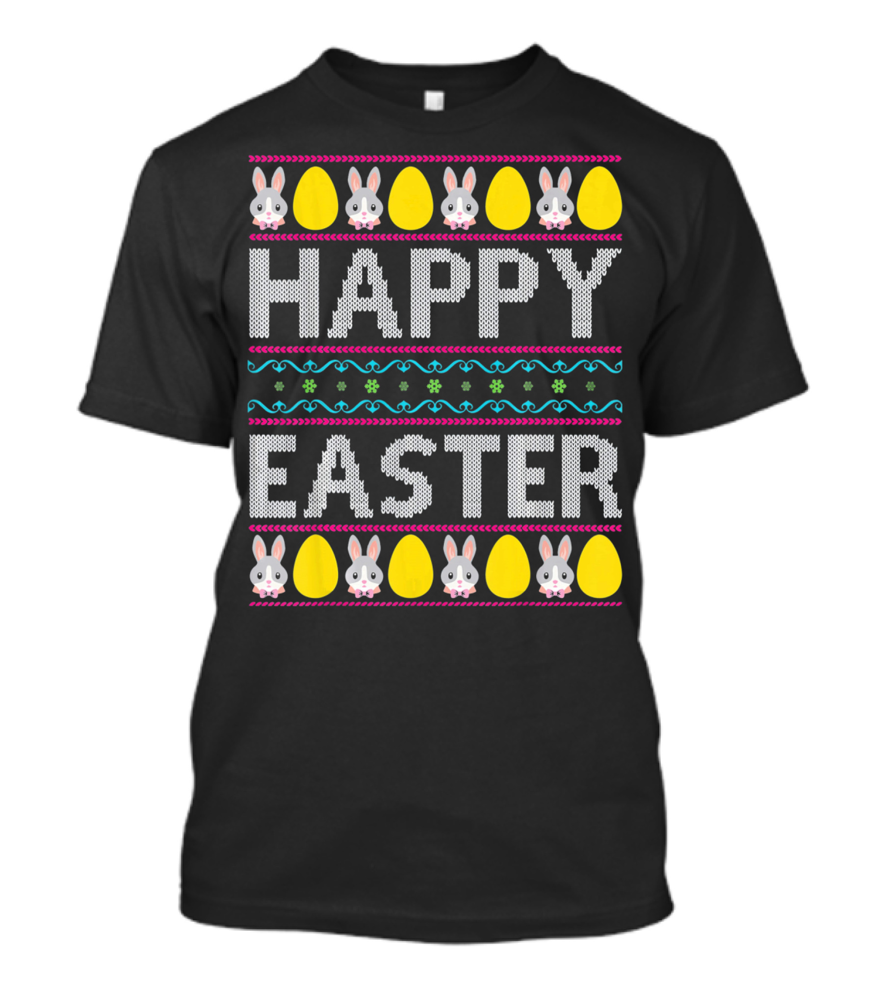 Happy Easter Bunny And Egg T-Shirt
