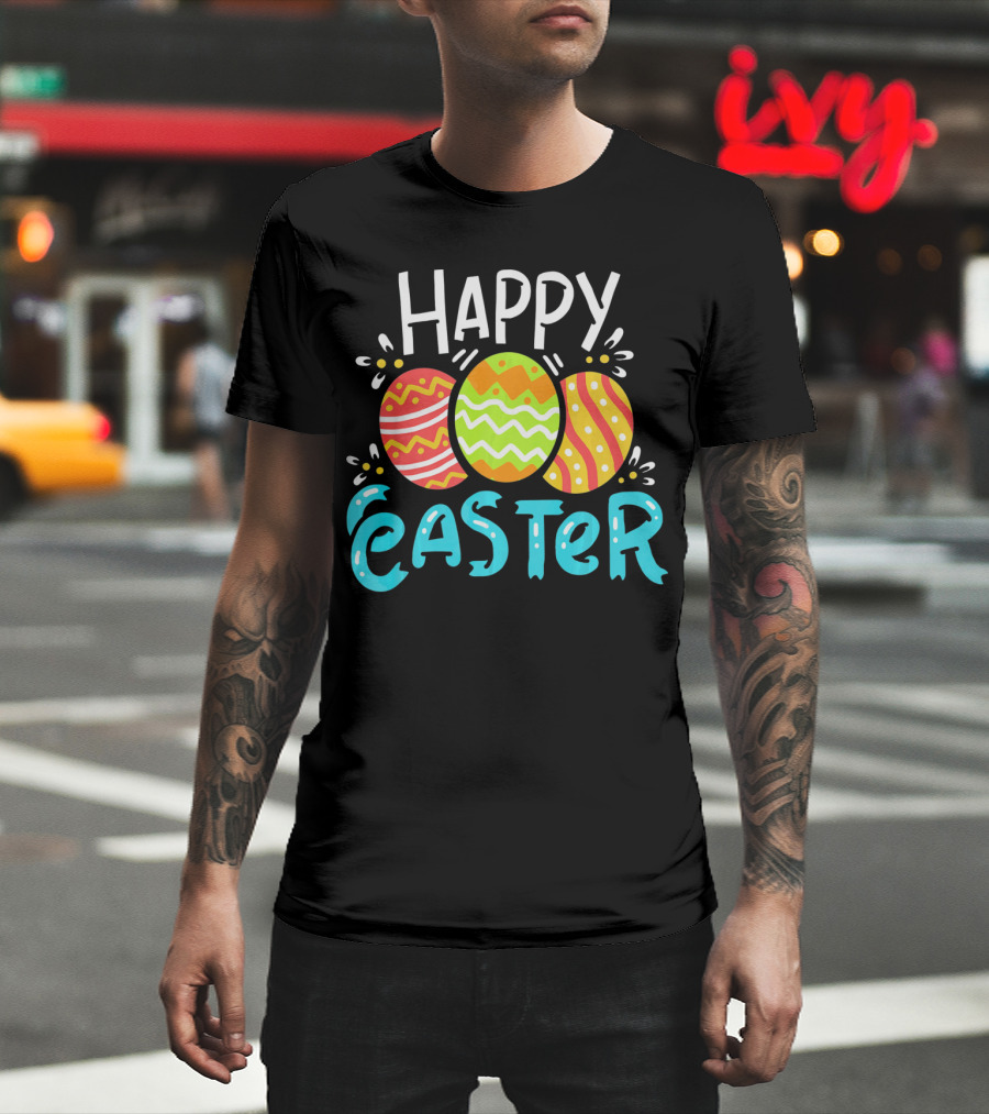 HAPPY EASTER Eggs T-Shirt