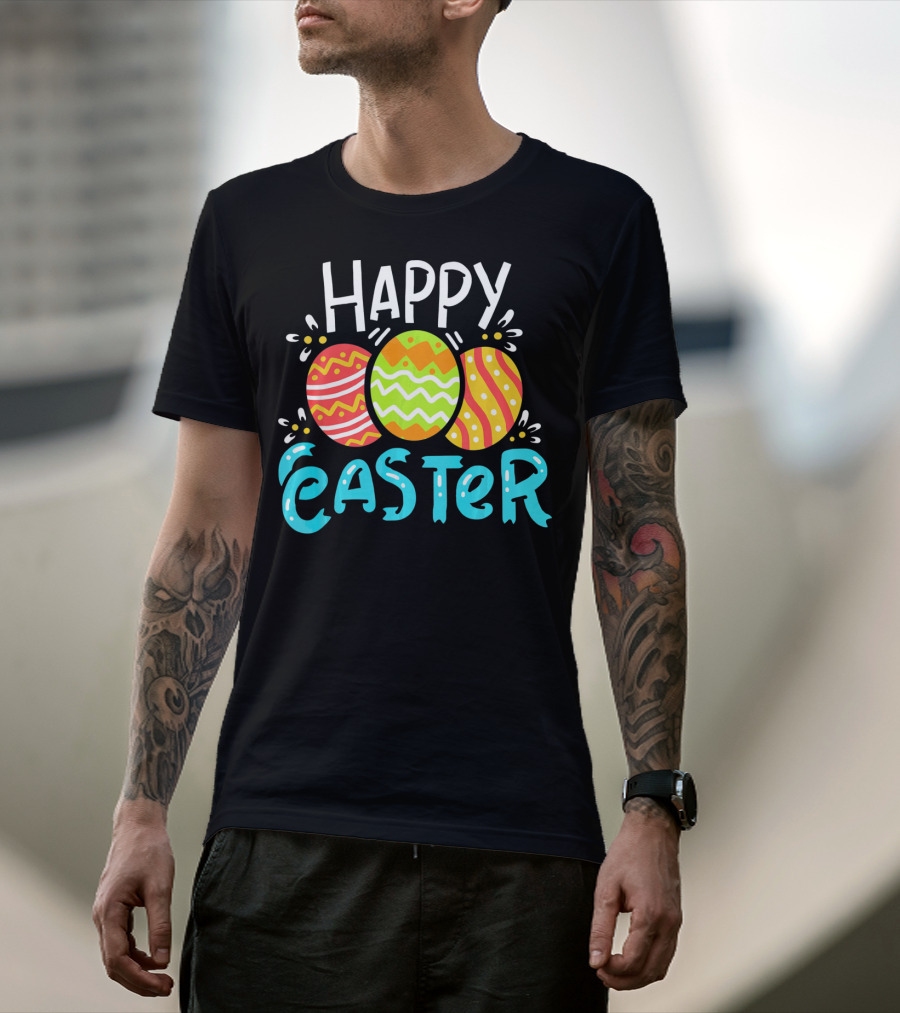 HAPPY EASTER Eggs T-Shirt
