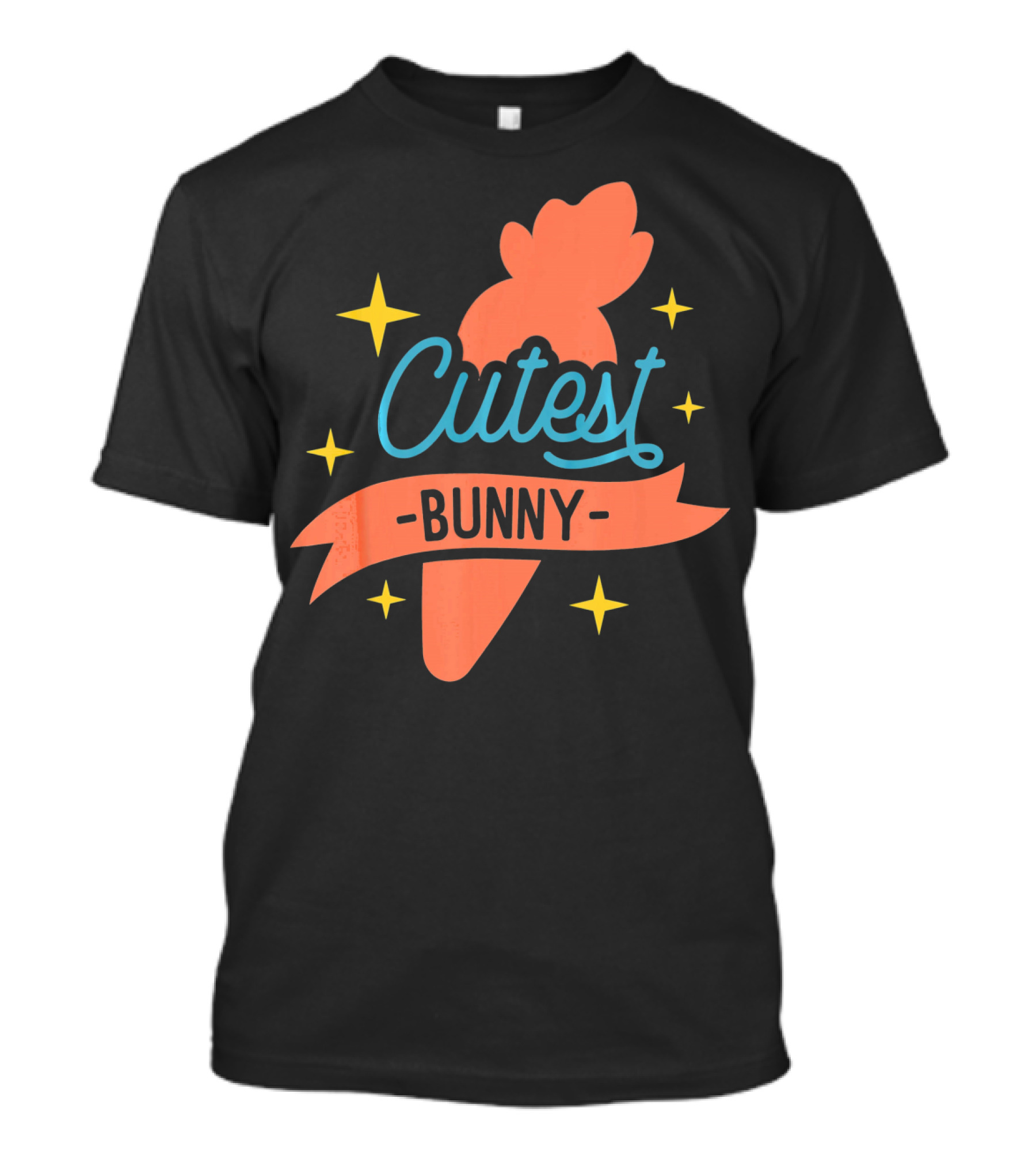 Cutest Bunny Carrot Starry Easter Egg T-Shirt