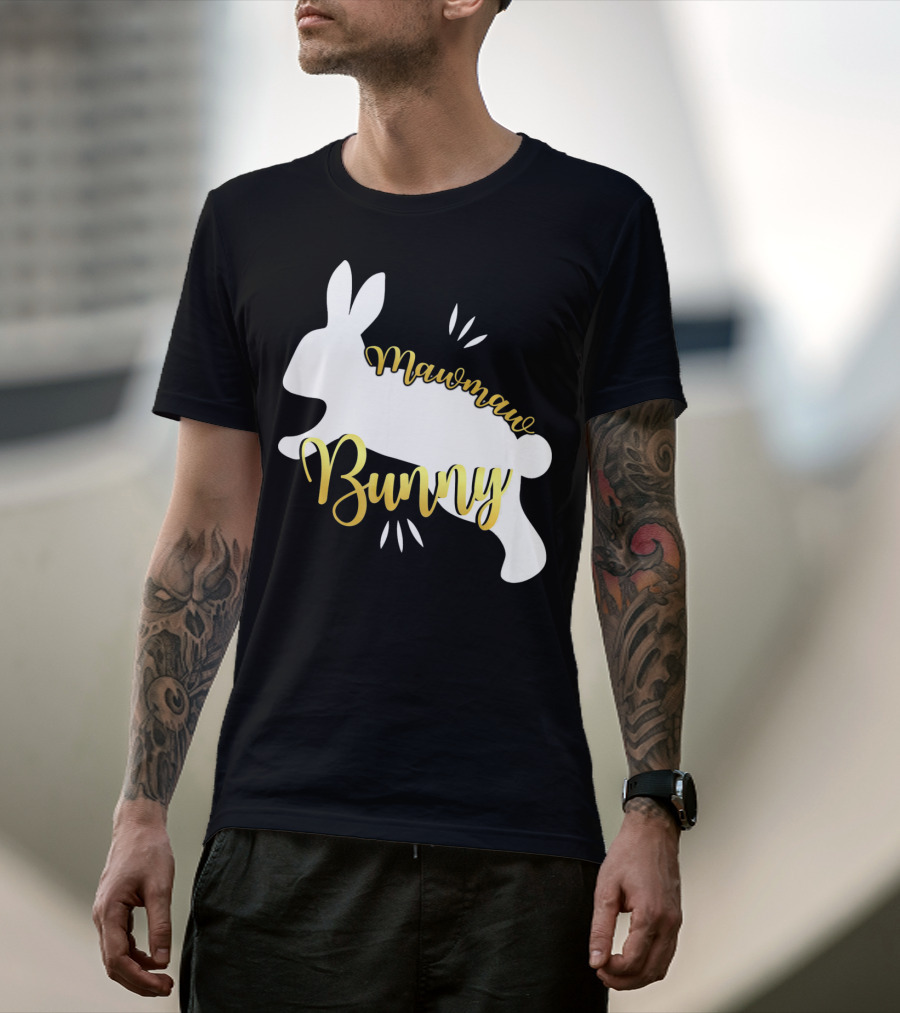 Mawmaw Bunny Easter Funny Cute Bun T-Shirt