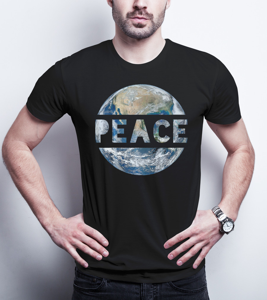 World Peace On Earth Peaceful Conscious Humanity T-Shirt