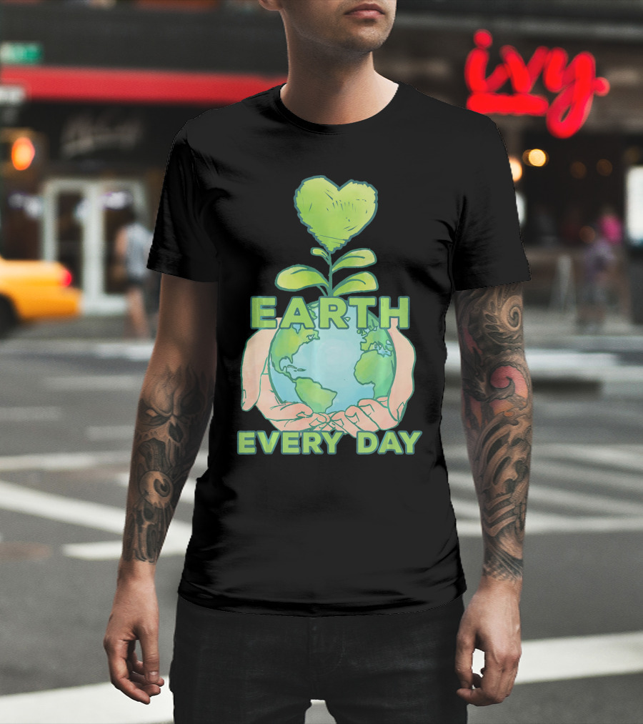 Earth Day Every Day Matching Cos T-Shirt