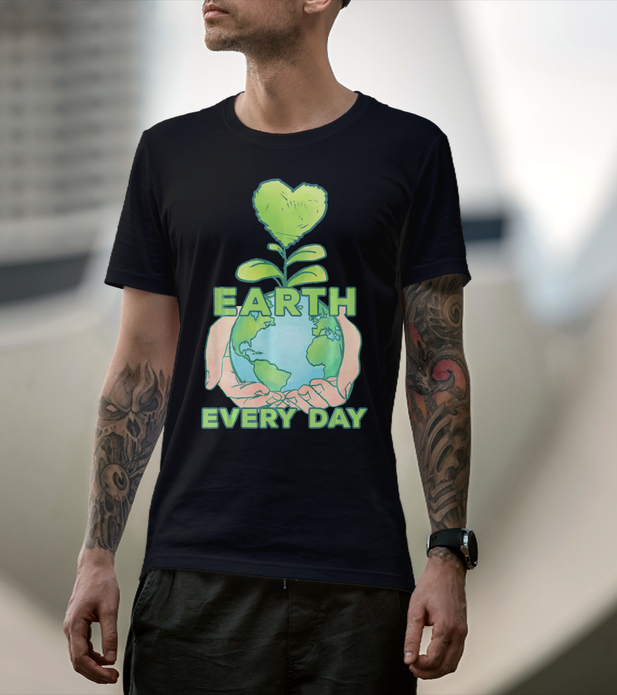 Earth Day Every Day Matching Cos T-Shirt