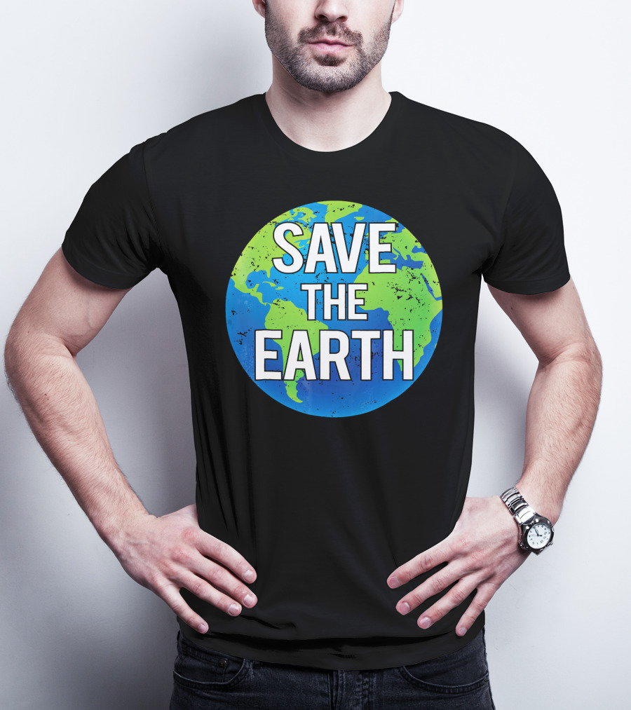 Save The Earth Planet Climate Science T-Shirt