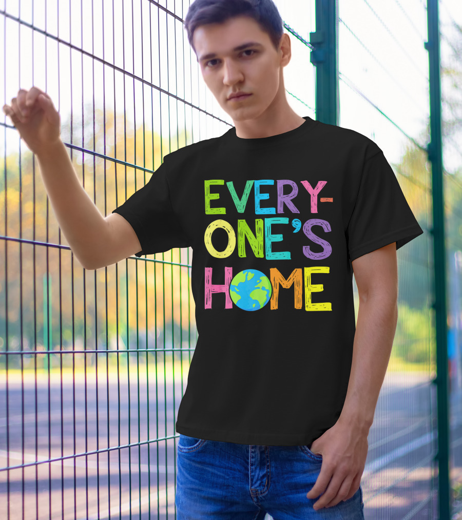 Earth Day Everyone's Home Planet T-Shirt