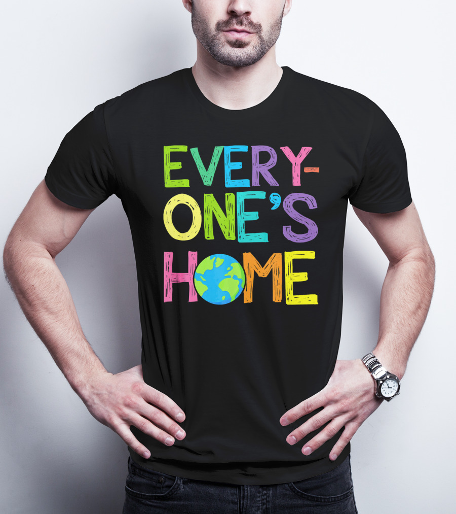 Earth Day Everyone's Home Planet T-Shirt