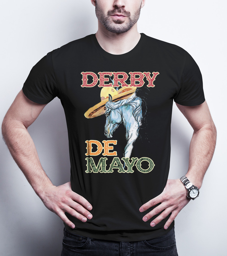 Derby Sombrero De Mayo Horse T-Shirt