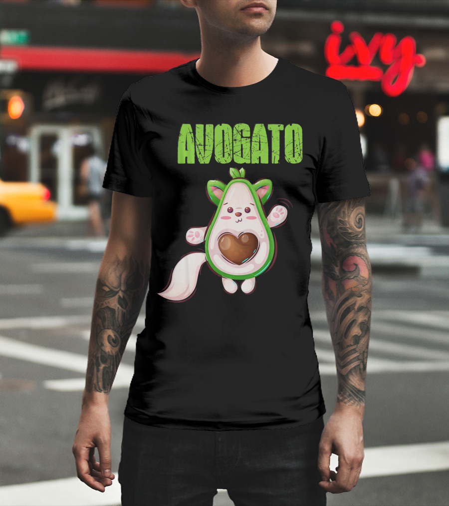 AVOGATO Cinco De Mayo Cat Avocado T-Shirt
