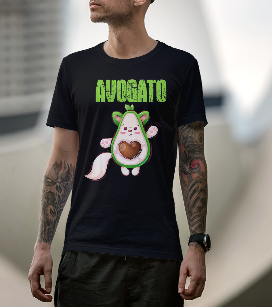 AVOGATO Cinco De Mayo Cat Avocado T-Shirt