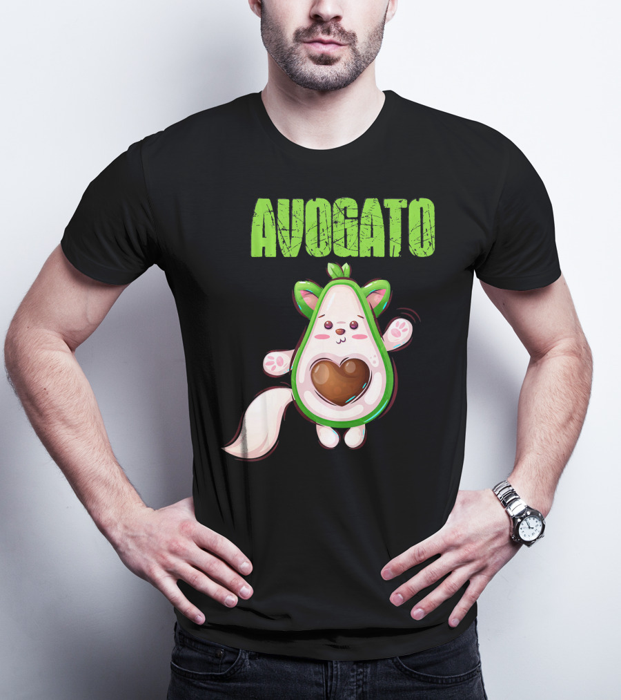 AVOGATO Cinco De Mayo Cat Avocado T-Shirt