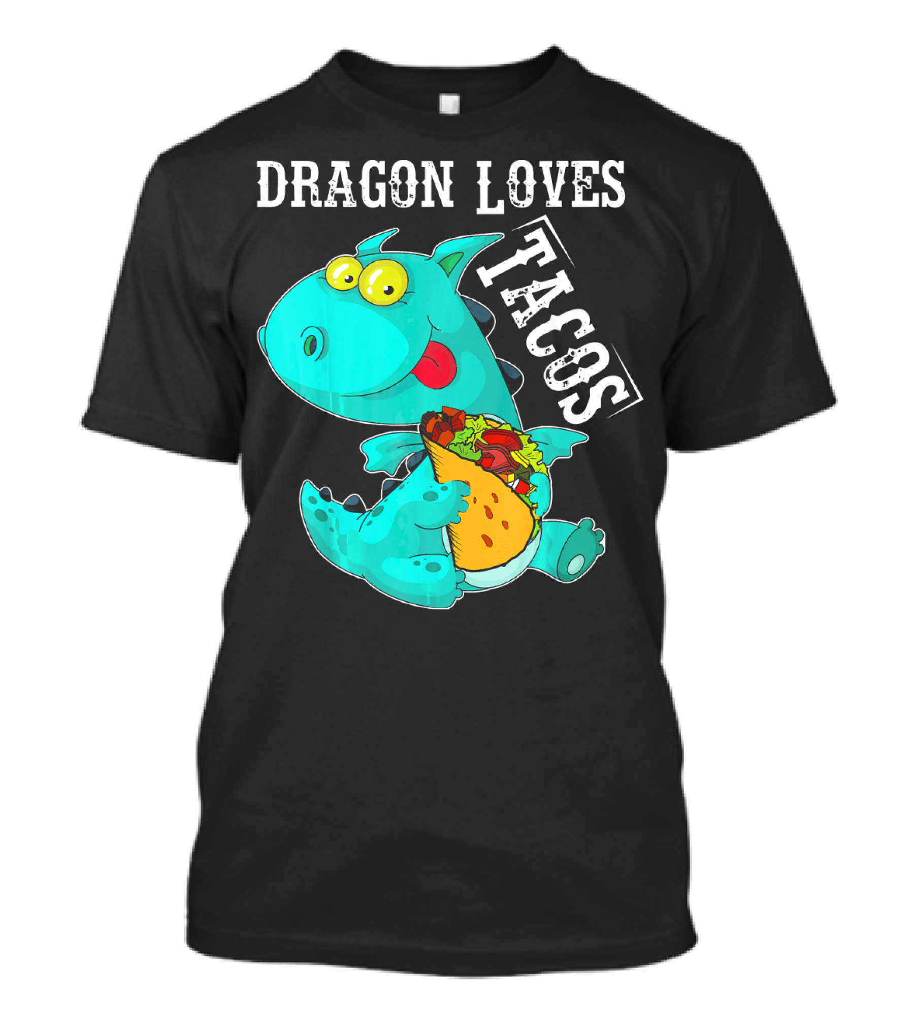 Dragon Loves Tacos Cinco De Mayo Taco T-Shirt