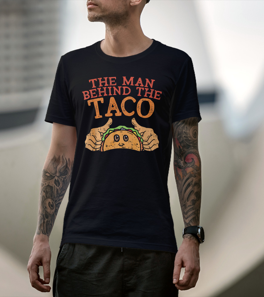 Cinco De Mayo Pregnancy The Man Behind The Taco T-Shirt