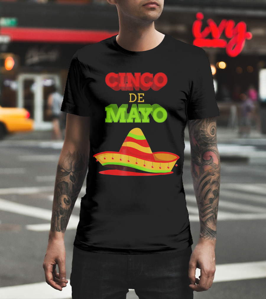 Cinco De Mayo Sombrero T-Shirt