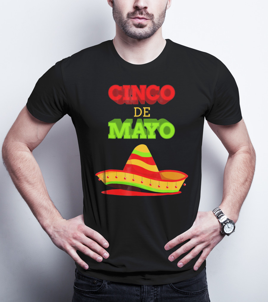 Cinco De Mayo Sombrero T-Shirt