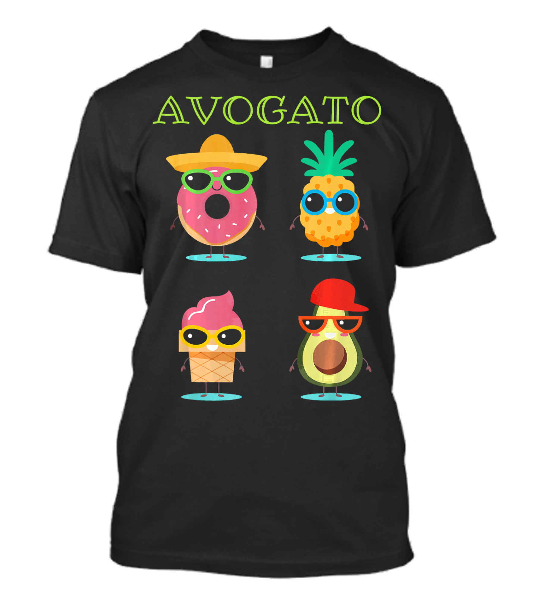 AVOGATO Just A Girl Who Loves Avocado T-Shirt