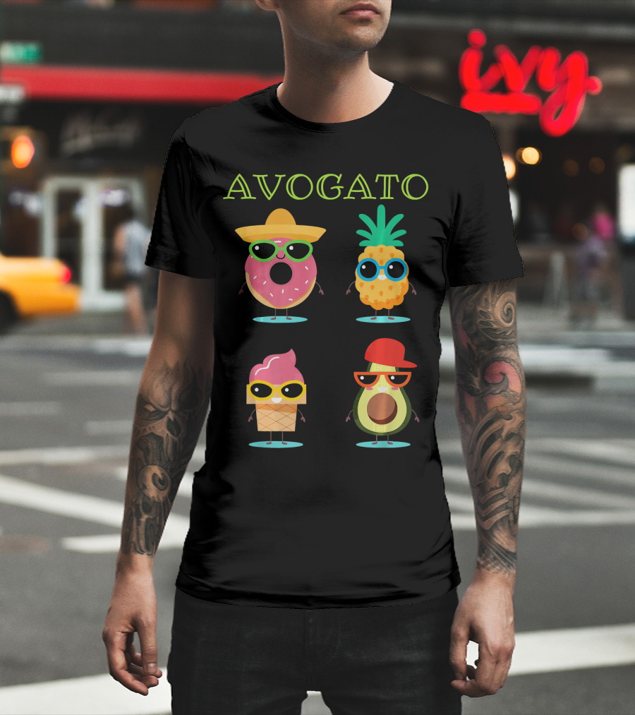AVOGATO Just A Girl Who Loves Avocado T-Shirt