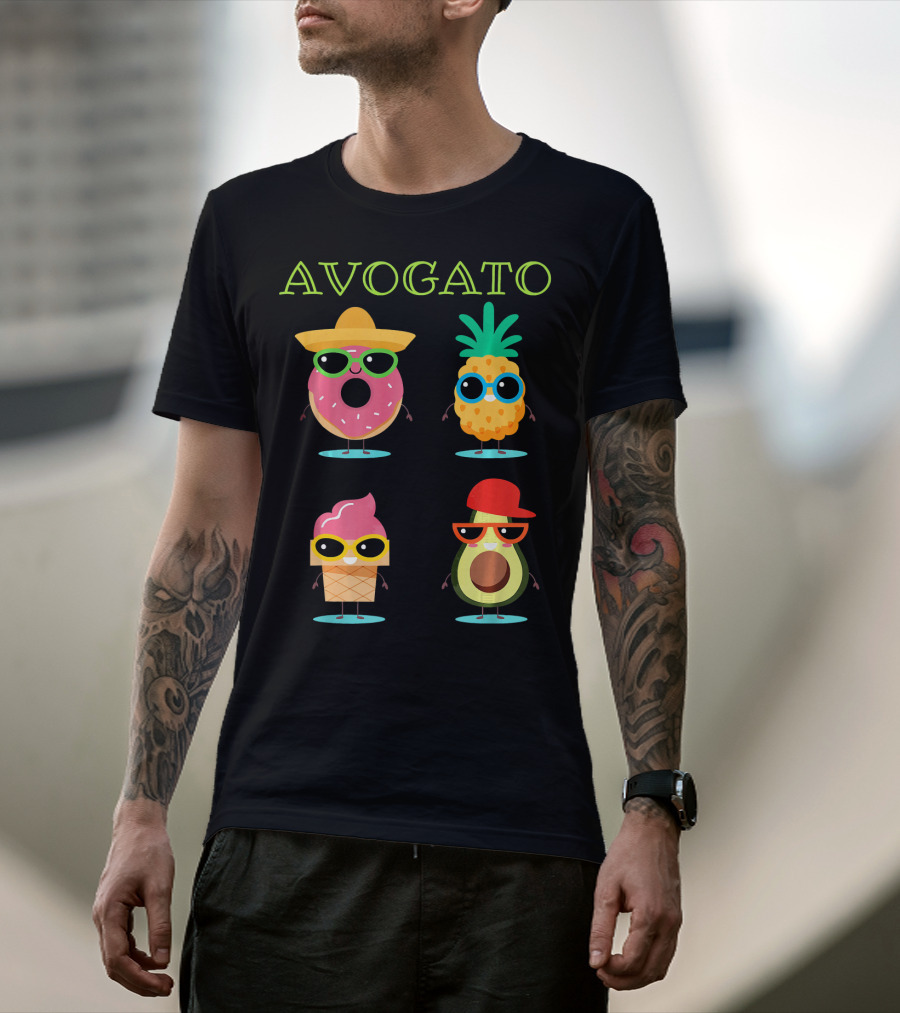 AVOGATO Just A Girl Who Loves Avocado T-Shirt