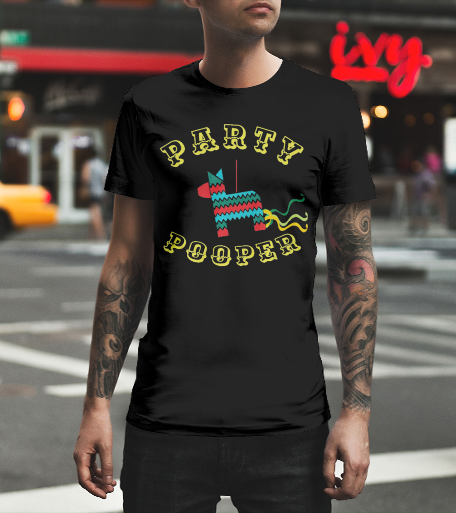 PARTY POOPER QUirky CINCO DE MAYO PiNATA T-Shirt