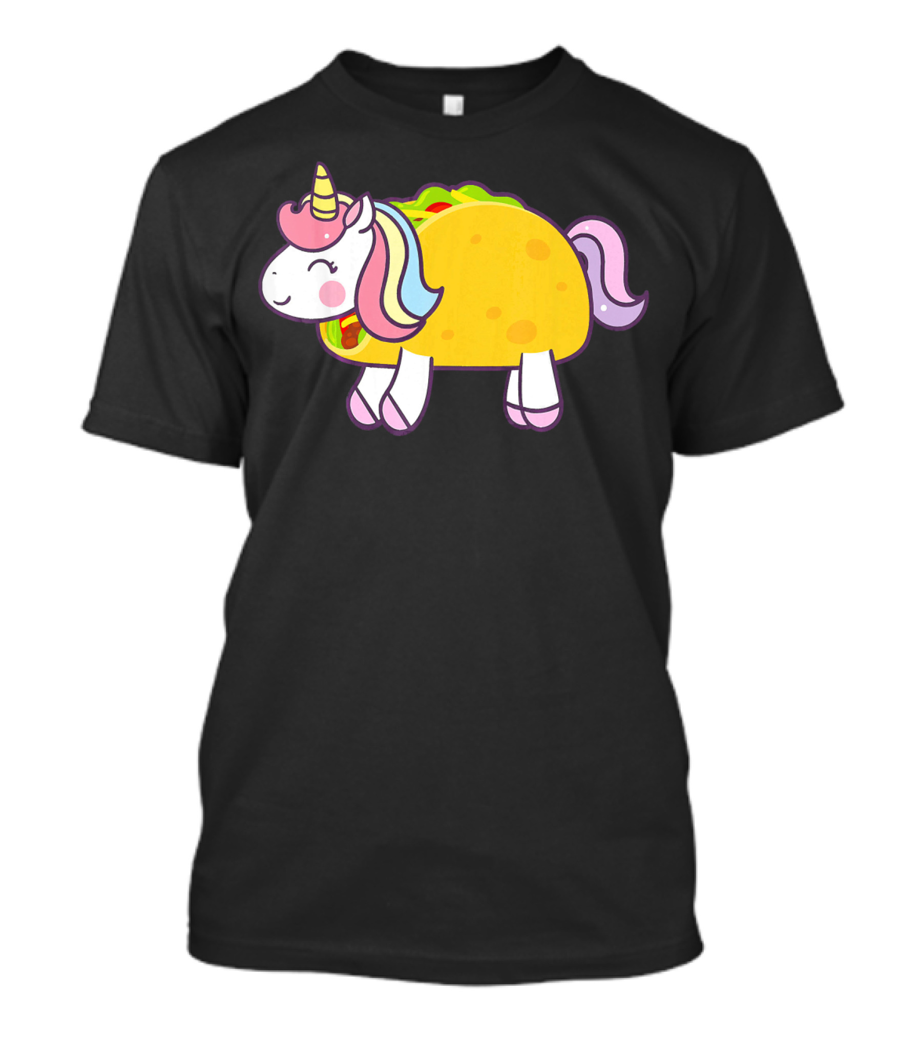 Unicorn Taco Animal Funny Mexican Cinco T-Shirt