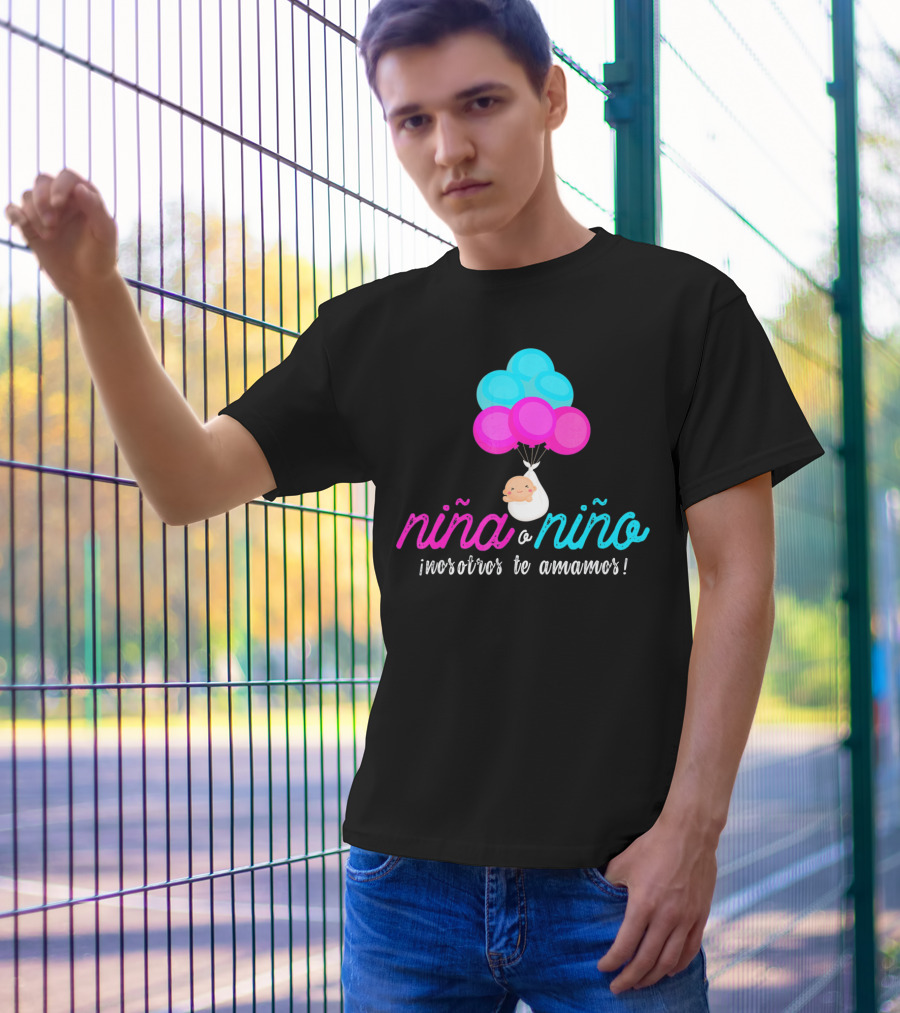 Niña O Niño Nosotros Te Amamos Playera Latino Revelación T-Shirt
