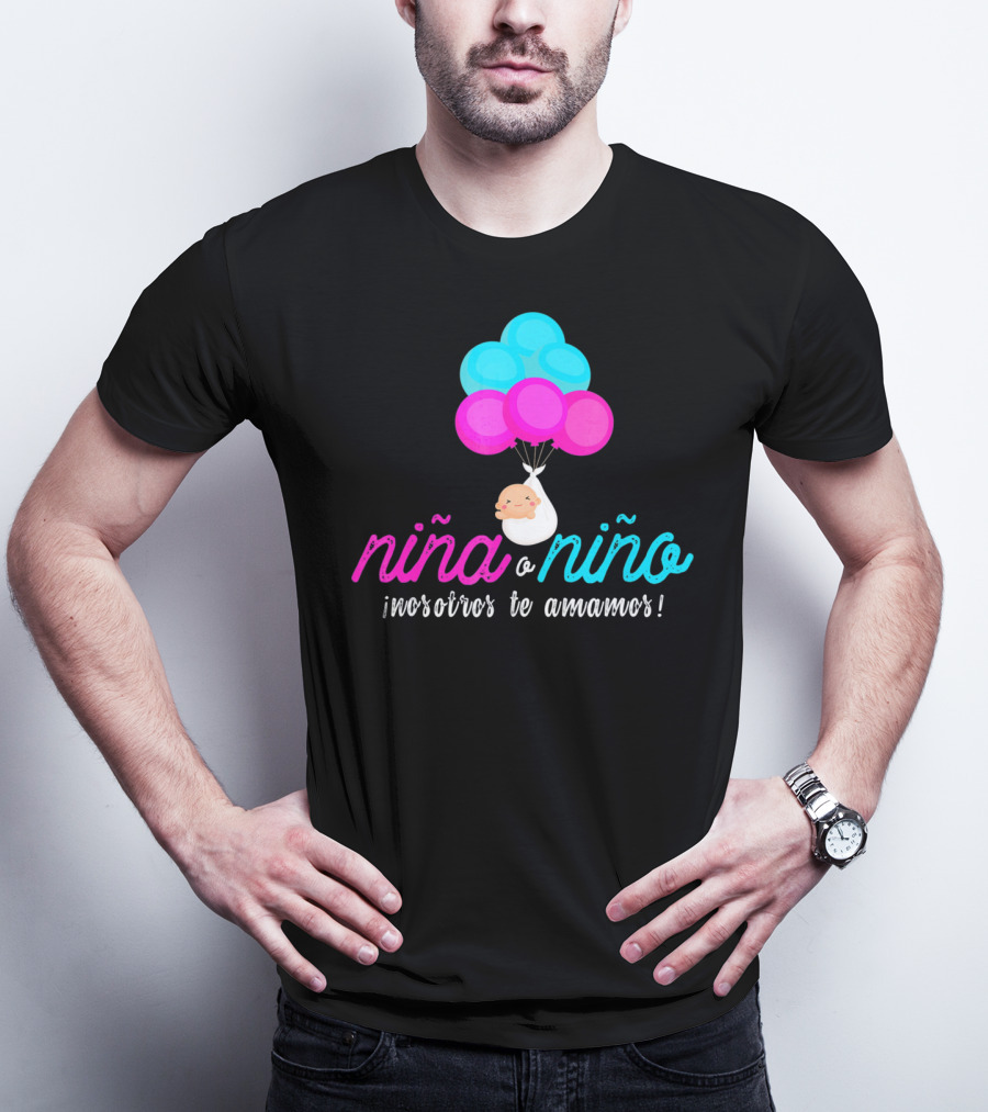 Niña O Niño Nosotros Te Amamos Playera Latino Revelación T-Shirt