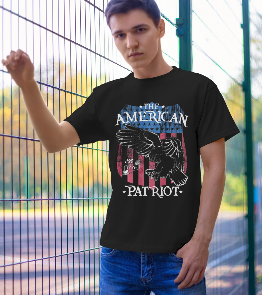 The American Patriot Est 1776 Eagle T-Shirt