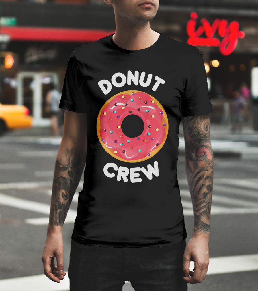 Donut Crew Sprinkles Party T-Shirt