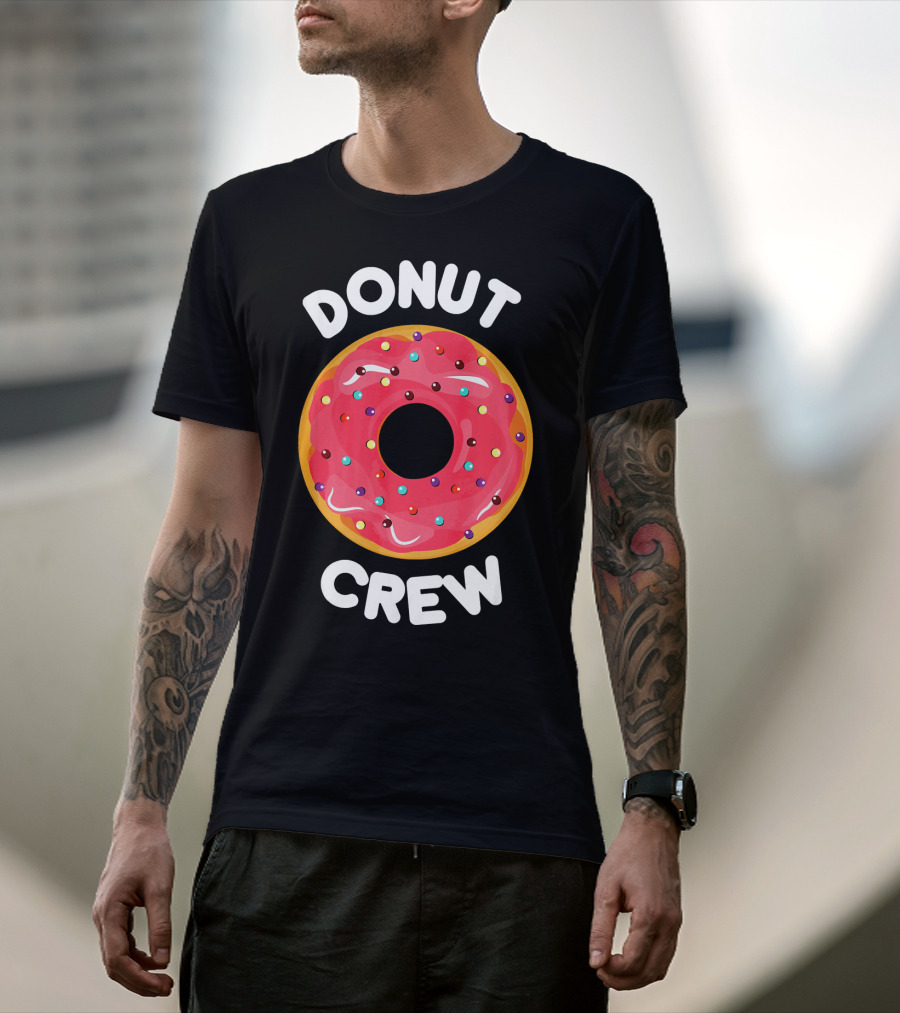 Donut Crew Sprinkles Party T-Shirt